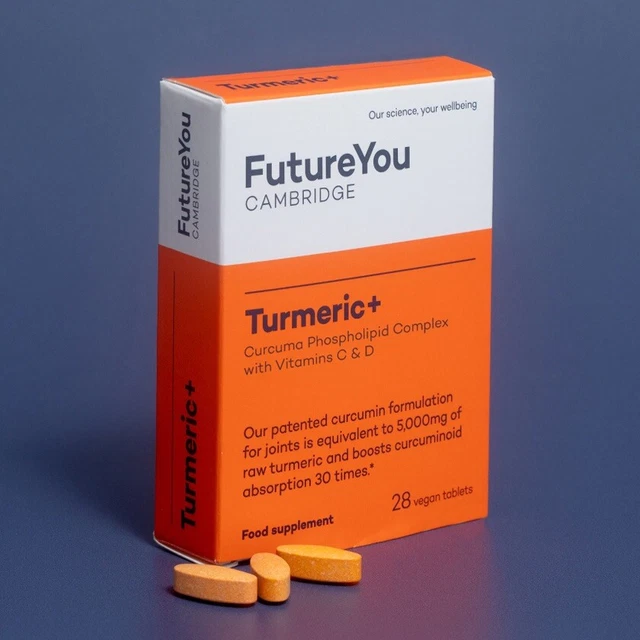 FUTURE YOU CAMBRIDGE | Turmeric+|Curcuma Complex Vitamin C 28 Tablets ...