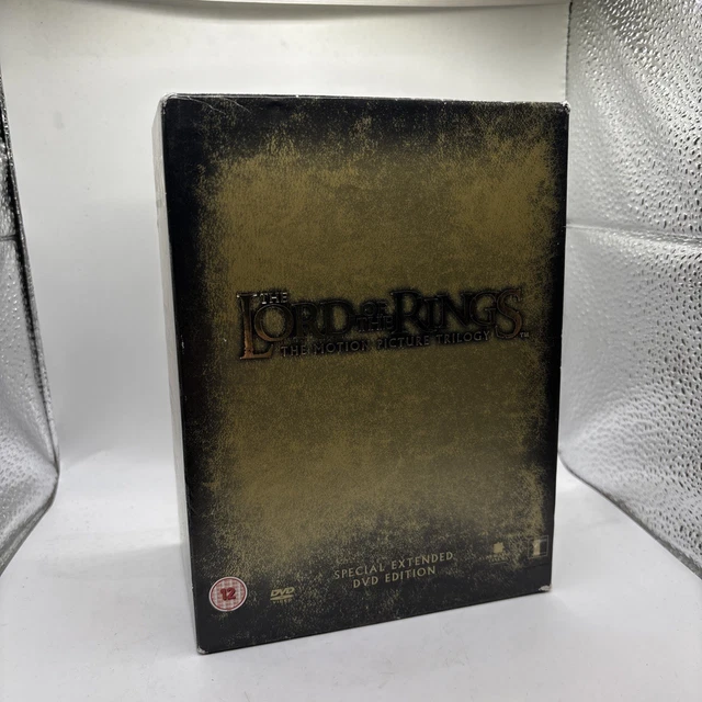 THE LORD OF The Rings Extended Edition DVD 3 Movie Box Set £15.00 ...