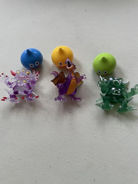 LOT FIGURINE DRAGON quest Gacha Gacha Crystal Monsters Slime Ultimate ...