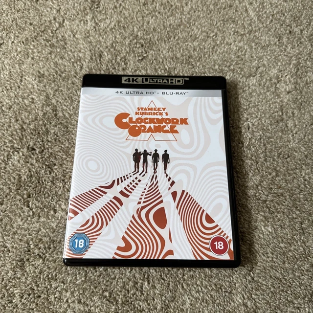 A CLOCKWORK ORANGE 4K UHD New & Sealed Stanley Kubrick Malcolm McDowell ...