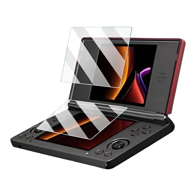 PROTECTION ÉCRAN EN verre haute définition pour console portable ...