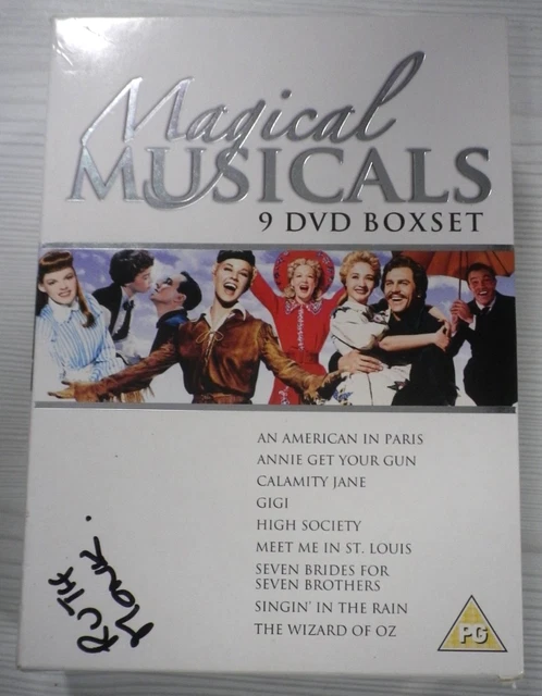 MAGICAL MUSICALS COLLECTION (9 Disc Box Set) (DVD, 2009) - VGC £6.49 ...