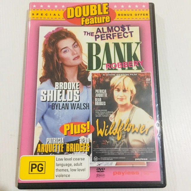 ALMOST PERFECT BANK Robbery + Wildflower Brooke Shields Patricia ...