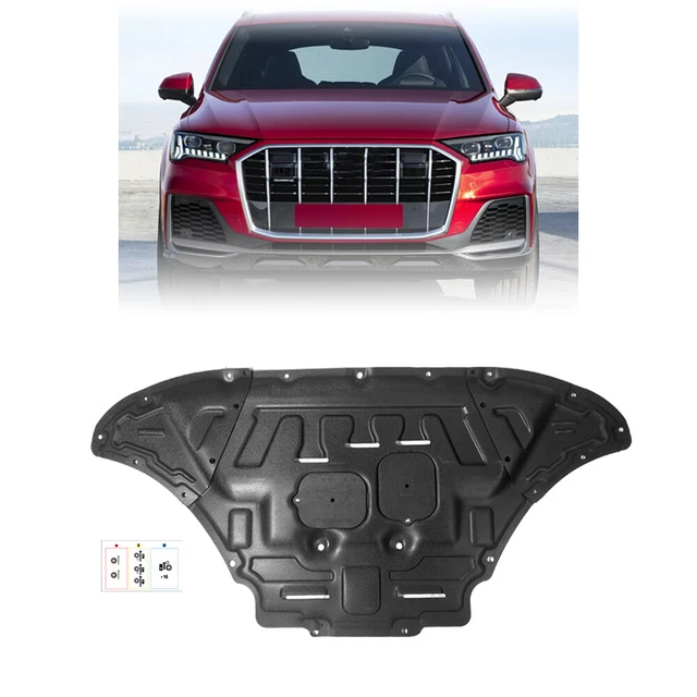 ENGINE SPLASH GUARD For Audi Q7 2017-2024 Under Engine Shield Cover ...