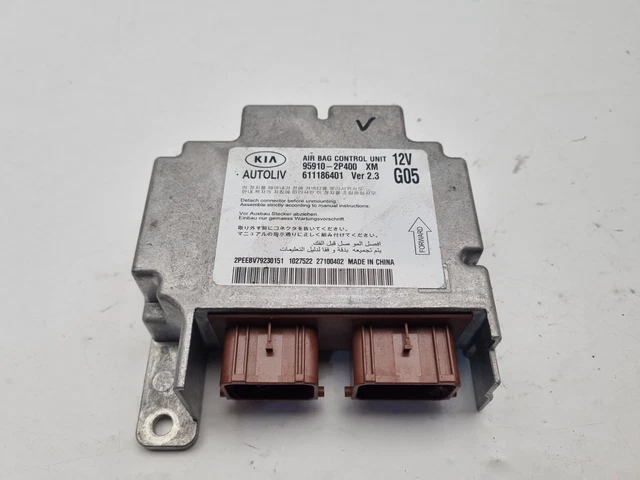 KIA SORENTO MK2 Airbag Sensor Control Unit Ecu 95910-2P400 2010 - 2014 ...