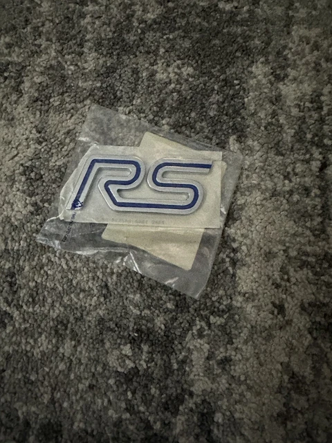 NEW RARE GENUINE Ford Focus RS MK1 Rear Tailgate Boot Badge 1142007 1 ...