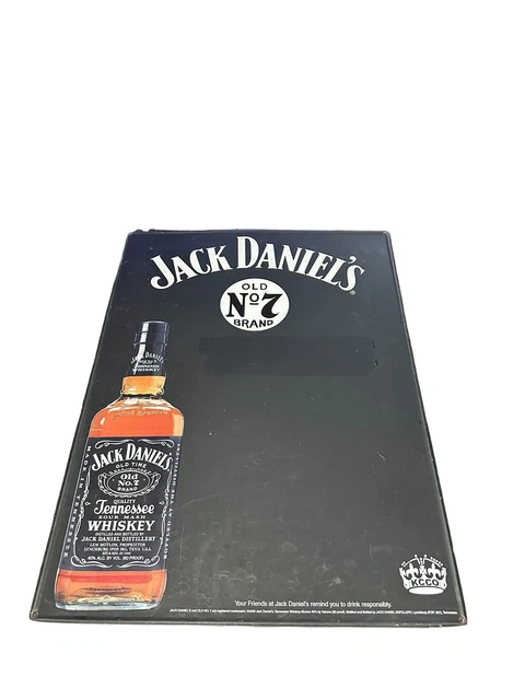 JACK DANIEL'S OLD No7 METAL CHALKBOARD SIGN 18” x 24” £33.83 - PicClick UK