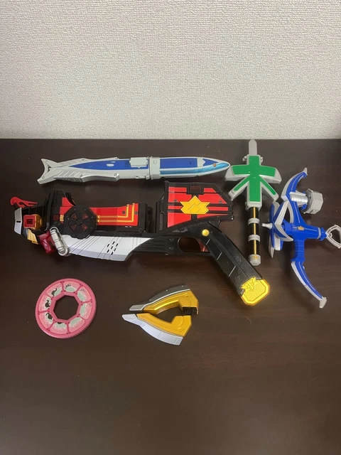 POWER RANGERS SAMURAI Sentai Shinkenger DX Morpher Weapon 4p Set Bundle ...