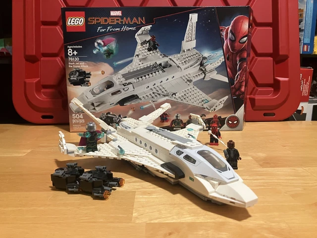 LEGO MARVEL SPIDER-MAN Stark Jet and the Drone Attack (76130) (NISB ...