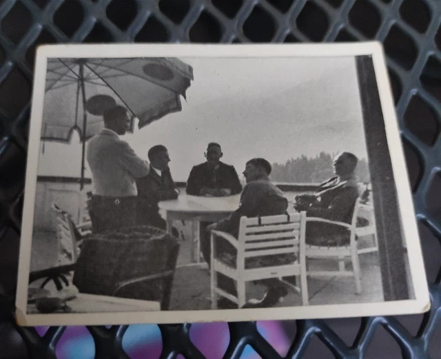 PHOTO CARTE HITLER ww2 terrasse du berghoff EUR 8,00 - PicClick FR