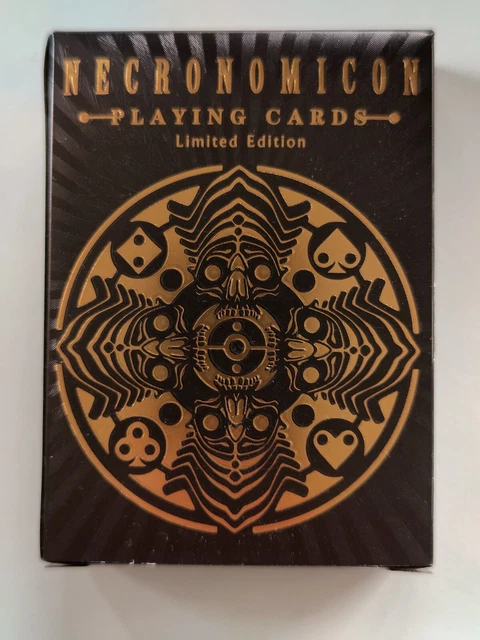 LOVECRAFT A-K: PLAYING Cards of Cthulhu Mythos Gold Edition ...
