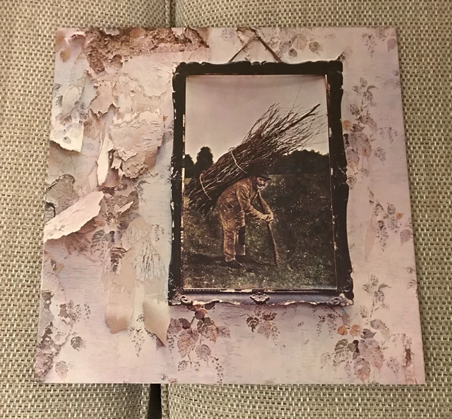 LED ZEPPELIN - IV Four Symbols Japan Early 70’s Press Vinyl LP Insert ...