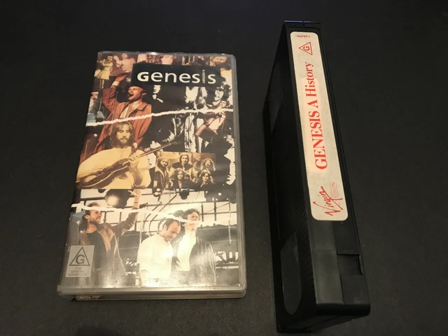 GENESIS A HISTORY Australian Vhs Video EUR 16,21 - PicClick FR