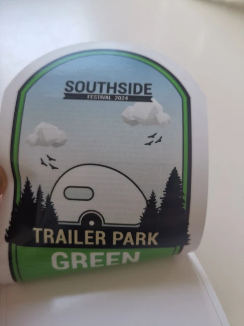 SOUTHSIDE FESTIVAL 2024 Trailer Park - Camping Green Grüner Wohnen WoMo ...