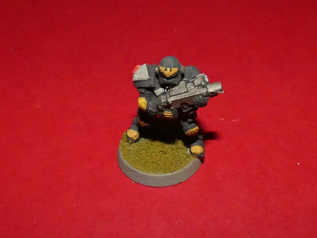WARHAMMER 40K: ADEPTUS Arbites: painted metal Arbite with Bolter b $9. ...