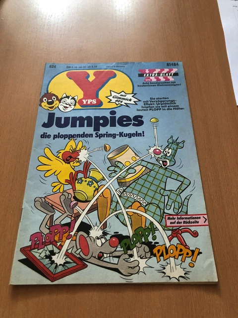 YPS HEFT NR.624 Jumpies die ploppende Spring-Kugeln! ohne Gimmick EUR 1 ...