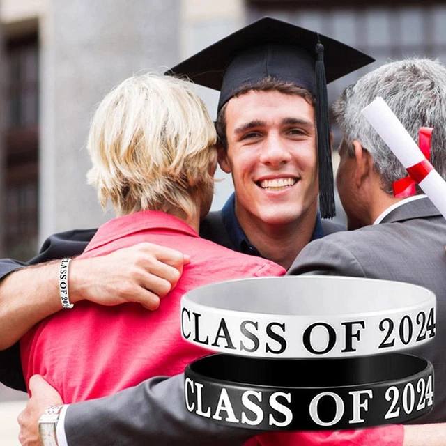 2024 GRADUATION SEASON Theme Silicone Bracelet Campus Ceremony ...