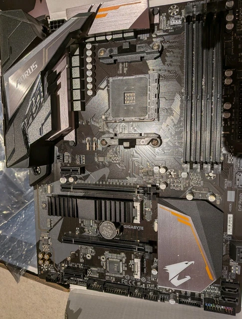 GIGABYTE B450 AORUS Elite AM4 ATX Motherboard £52.69 - PicClick UK
