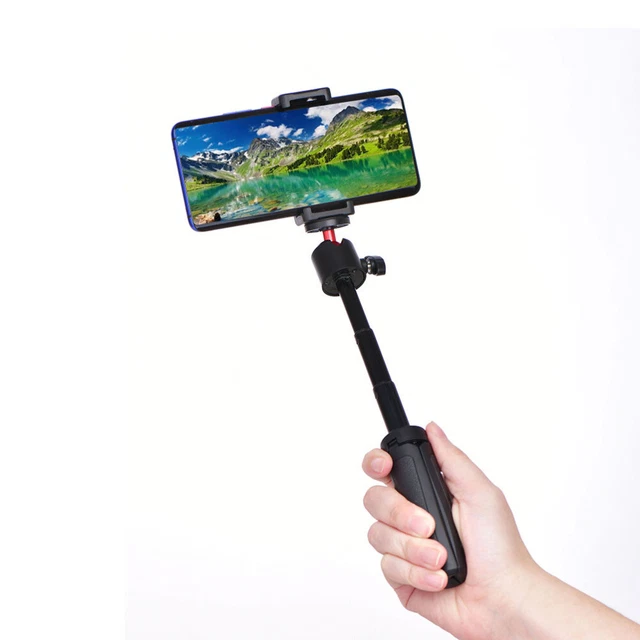 ACTION CAMERA GIMBAL Tripod Selfie Stick Aluminum Alloy Hand Held Phone ...