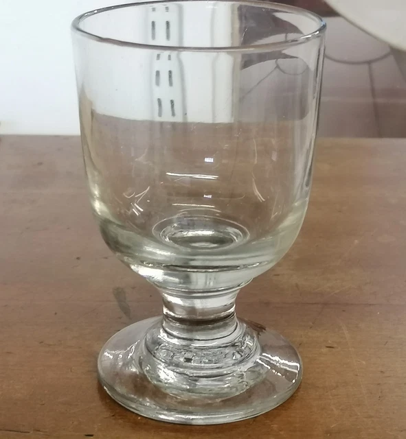 ANTIQUE VICTORIAN HEAVY Glass Pub Rummer Drinking Glass £25.00 ...