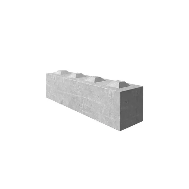 BETONSYSTEMBLOCK BETONBLOCKSTEINE BETONBLOCK Betonstein 160x40x40 mit ...