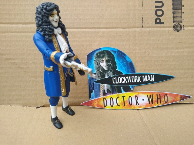 DOCTOR WHO FIGURE: Blue CLOCKWORK MAN (Series 2) COMPLETE With ...