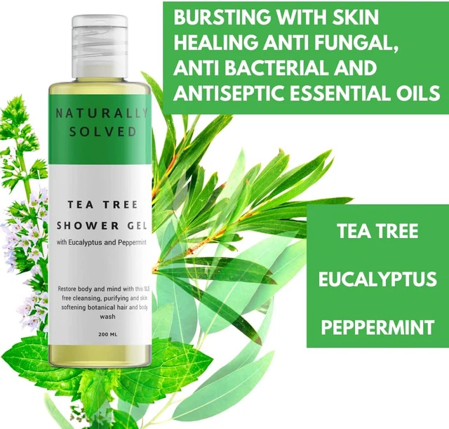 Original Anti Fungal Shower Gel And Body Wash Tea Tree Shower Gel With