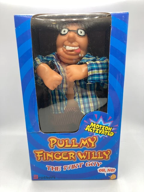 PULL MY FINGER Willy Fart Bum Novelty Joke Toy Figure Electronic ...