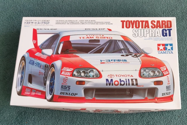 TAMIYA TOYOTA SARD SUPRA GT 1/24 Scale Kit 24167 £73.50 - PicClick UK