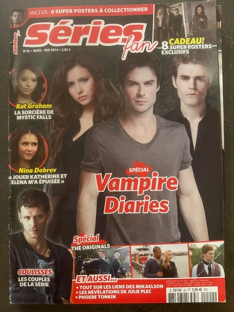 MAGAZINE SÉRIES FAN n°20, Spécial Vampire Diaries saison 5, The ...