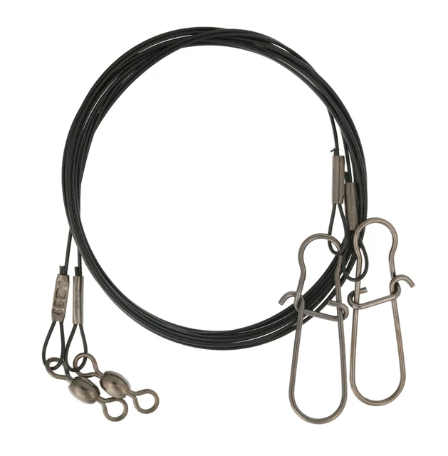 EAGLE CLAW LAZER Sharp Kingfish Rig Heavy Duty Wire Leader 48" 2CT £7. ...