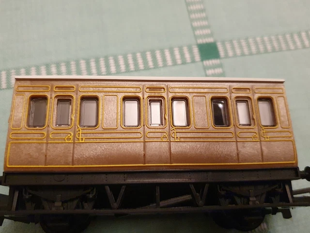 HORNBY R4674 RAILROAD LNER 4 Wheel Coach OO Gauge. Mint Condition ...