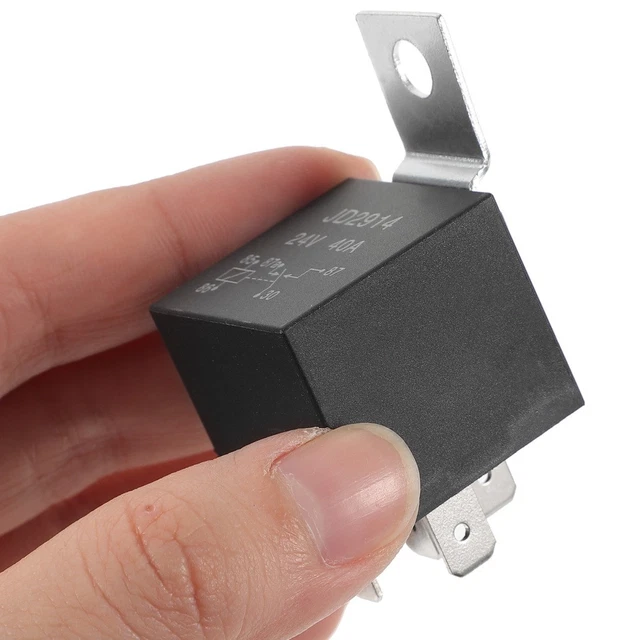 CAR RELAY 24V 40a Starter Relay 5 Pin Automotive Replacement Accessory ...