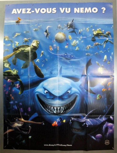 FINDING NEMO - Walt Disney / Pixar - Original Advance French Grande ...