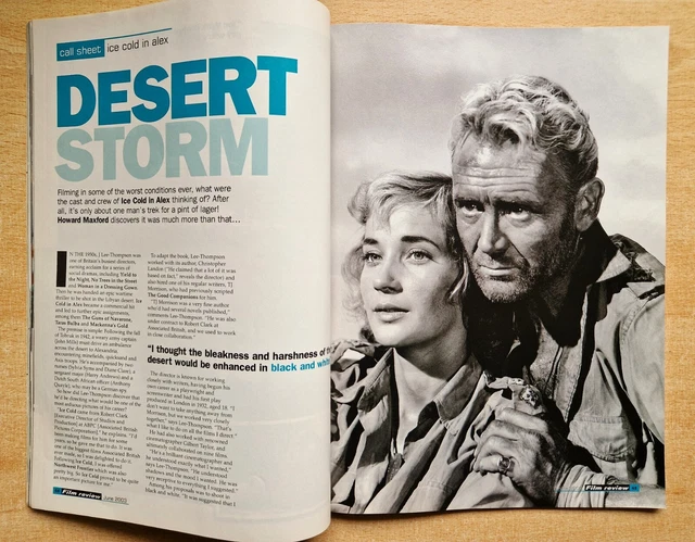 FILM REVIEW MAGAZINE June 2003 Ice Cold In Alex Matrix Reloaded Edward ...