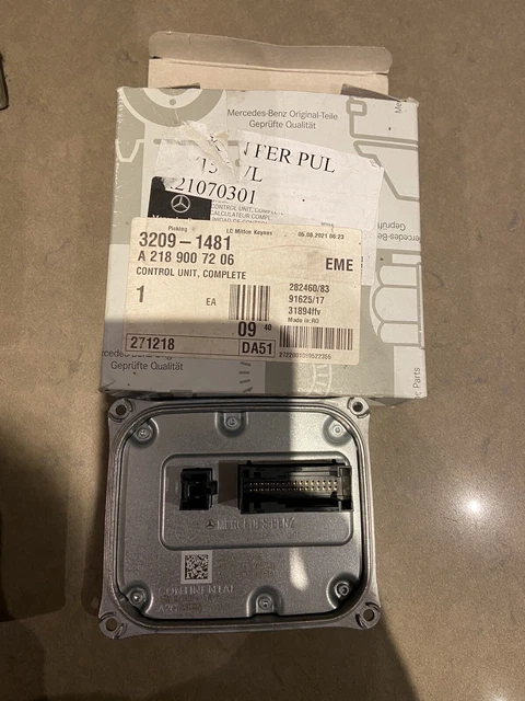 GENUINE MERCEDES W218 Cls W212 E Class Headlight Module A2189007206 New ...