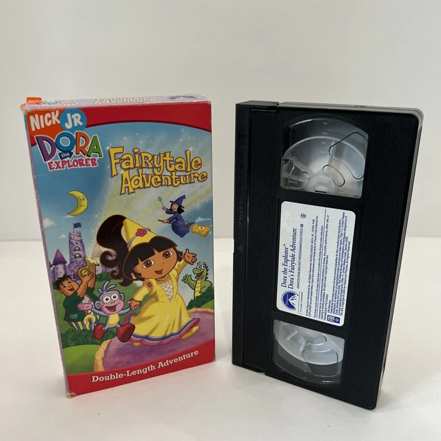 NICK JR DORA the Explorer ~ Fairytale Adventure VHS Video Tape 2004 ...