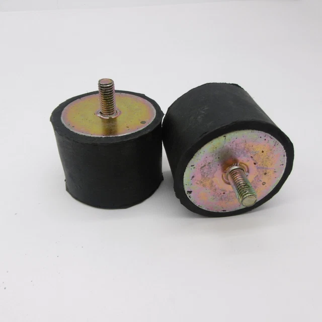 2 GUMMIPUFFER MULTICAR M25 M24 Wartburg Barkas Motorlager Gummilager ...