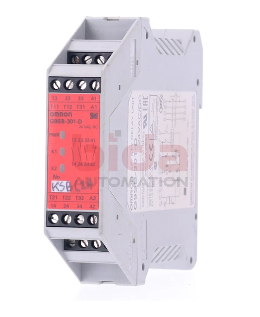 OMRON G9SB-301-D SAFETY Relay / Safety Relay 24 VAC/DC 250VAC 5A £100. ...