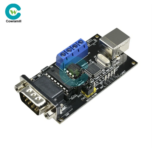 USB TO SERIAL RS232/UART TTL/RS485 DB9 Adapter Converter Module FTDI ...