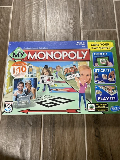 MY MONOPOLY BOARD Game-Make Your Own game - Ages 8+ - Sealed! £17.05 ...