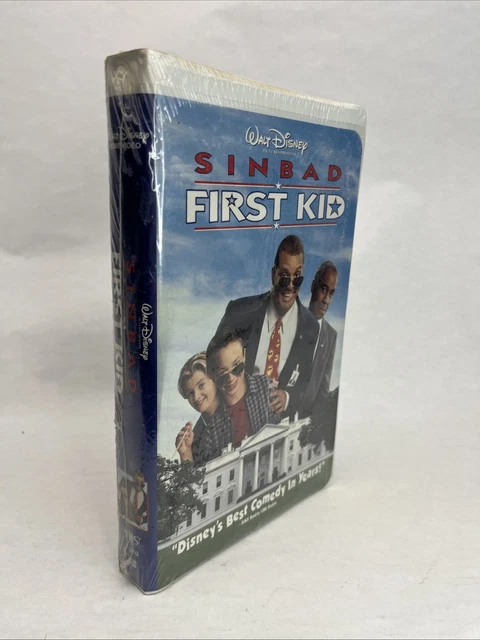FIRST KID (VHS, 1997, Clamshell) Walt Disney Sinbad Clamshell Case £9. ...