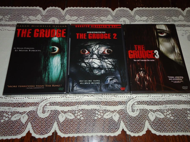 THE GRUDGE COMPLETE Trilogy Collection Widescreen DVD Lot 1 2 3 Disc ...