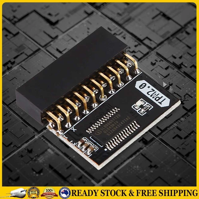 TPM 2.0 MODULE Motherboard 20 Pin TPM Remote Card 4 GB 20-1 Pin for ...
