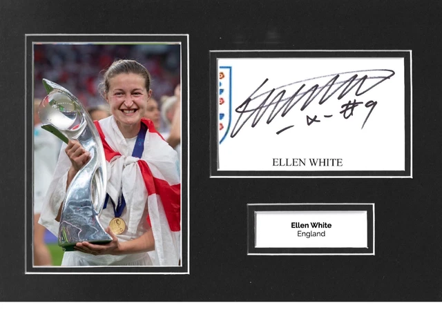 ELLEN WHITE SIGNED 12x8 Photo Display England Autograph Memorabilia COA ...