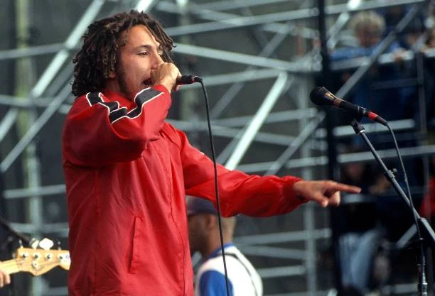 ZACK DE LA Rocha of Rage Against the Machine at the Tibetan Freed ...