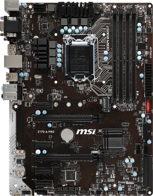 MSI Z170 A PRO Motherboard £70.00 - PicClick UK