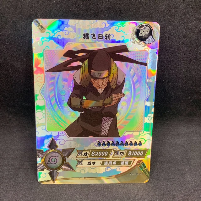 NARUTO KAYOU CCG - Hiruzen Sarutobi SP-010 Secret Rare - Naruto Trading ...