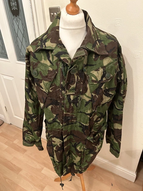 BRITISH WOODLAND DPM Woodland Camouflage Combat Field Jacket, 180/96 £ ...