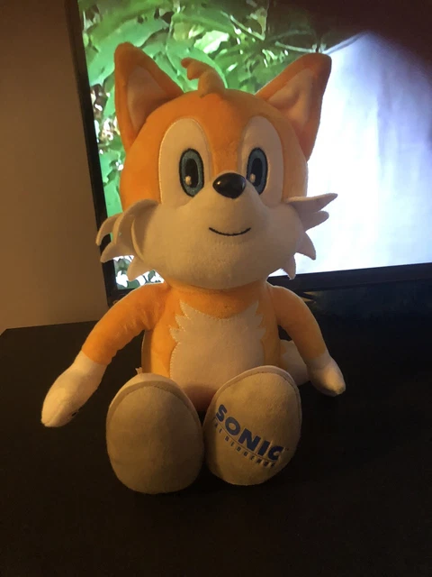 BUILD A BEAR Workshop Sonic the Hedgehog Tails Fox Stuffed Animal Plush 13" £12.00 - PicClick UK